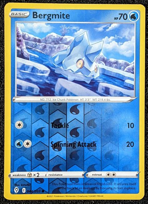 Pokemon Bergmite Evolve