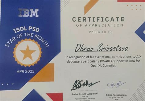 Dhruv S On Linkedin Starofthemonth Ibm