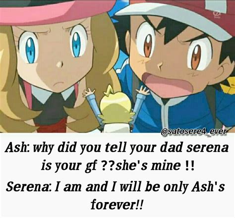 Amourshipping Memes Pokemon Ash And Serena Pokemon First Pokemon