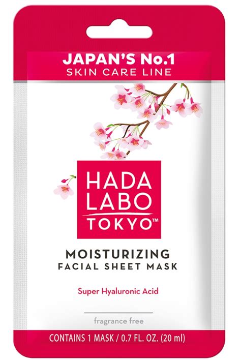 Hada Labo Moisturizing Facial Sheet Mask Ingredients Explained