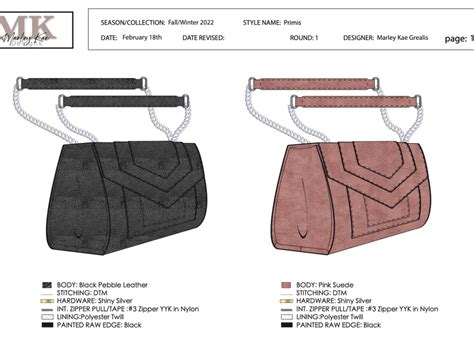 A Full Detailed Apparel Or Accessory Techpack Upwork