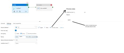 set variable from lookup activity result microsoft qanda