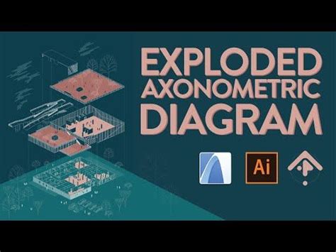 How To Create EXPLODED AXONOMETRIC Diagram Archicad And Illustrator Tutorial Illustrator