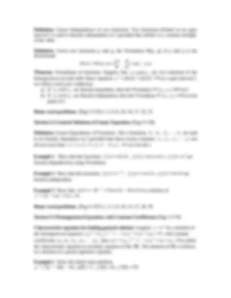 Modern Differential Equations Examination 2 Mat 275 Exams Differential Equations Docsity