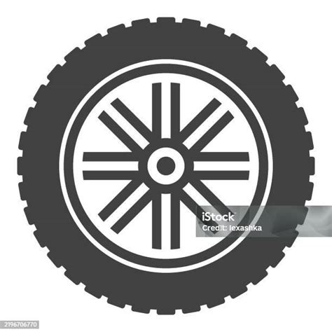 휠 벡터 아이콘입니다 합금 림 벡터 기호가 있는 자동차 타이어 0명에 대한 스톡 벡터 아트 및 기타 이미지 0명 가장자리 개념 Istock