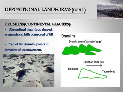 Erosional And Depositional Glacial Landforms