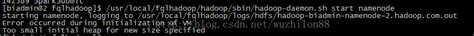 Hadoop Namnode 挂掉以及解决的过程记录如下namenode老掉为什么 Csdn博客