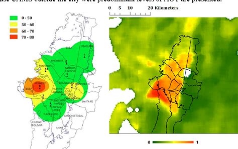 Figure 2 From Implementation Of A Modis Aerosol Algorithm For Air Pollution Detection Semantic