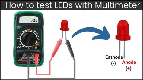 How To Test An Led With A Multimeter Rgb Smd