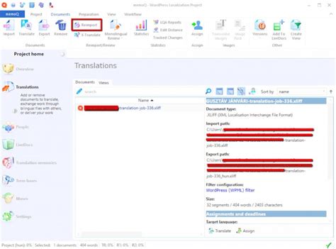 Translating Wordpress Xliff Files In Memoq Wpml