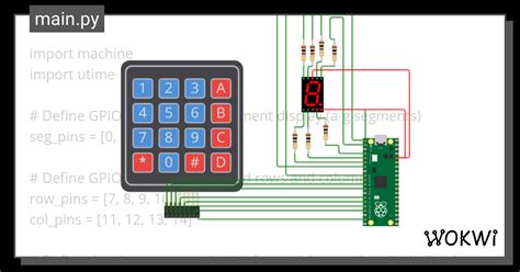 7 Segment Display Hardware Copy 2 Wokwi Esp32 Stm32 Arduino Simulator