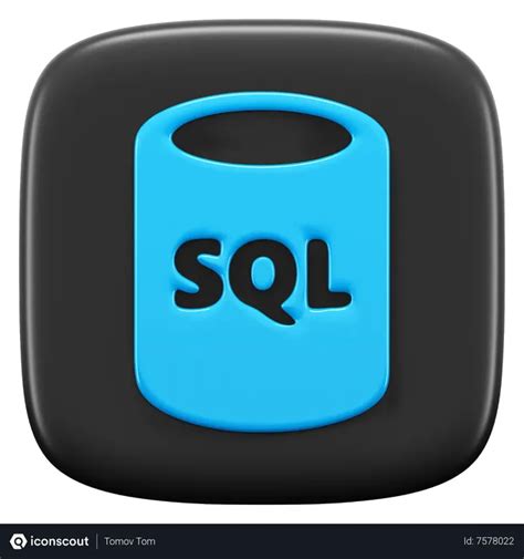 Free Sql 3d Icon Free Download Logos 3d Icons Iconscout