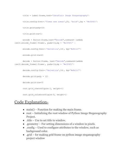 Ppt Python Image Steganography Learn How To Hide Data In Images