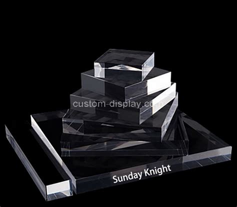 Wholesale Custom Laser Cut Acrylic Display Blocks