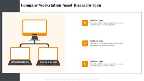 Company Workstation Asset Hierarchy Icon Ppt Powerpoint Presentation