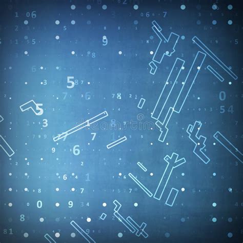 Digital Code Background Stock Vector Illustration Of Information 56703921