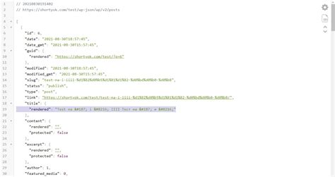 Rest Api Encoding Problem Forums