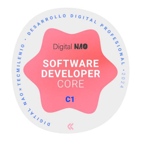 Software Developer Core Credly