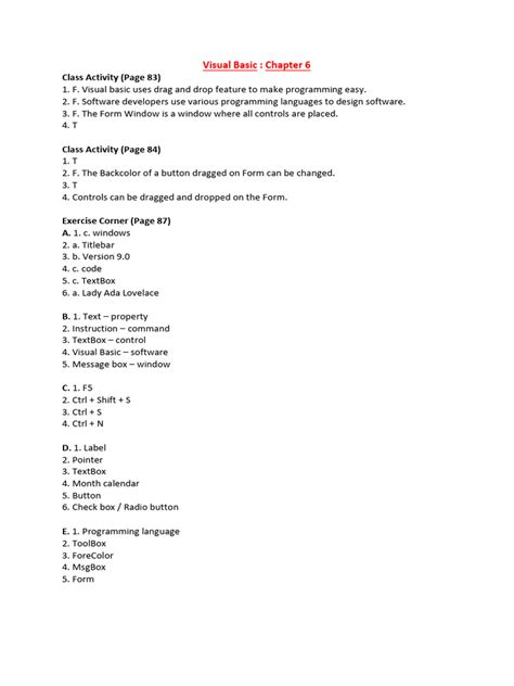 chapter 6 answers pdf