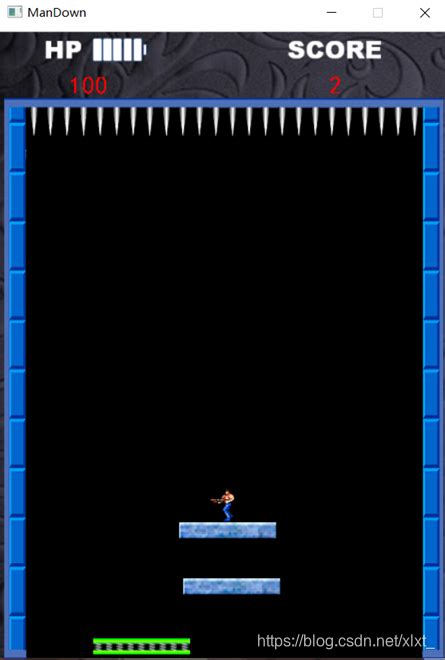 是男人就下一百层 C语言 Easyx 实现 游戏是男人就下100层音效 Csdn博客