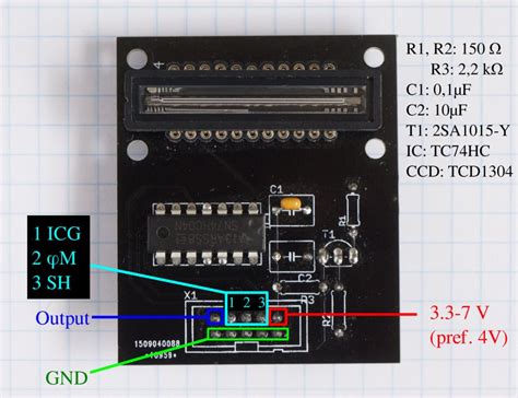 Tcd1304 Pcb Tcd1304 Wordpress