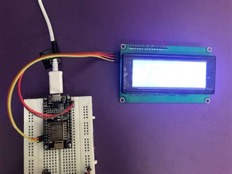 Interfacing LCD X Display To Nodemcu Trybotics