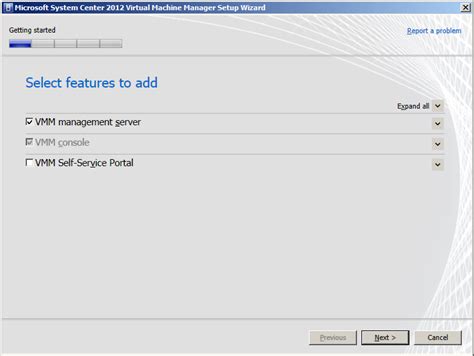 First Look System Center Virtual Machine Manager 2012 Installation