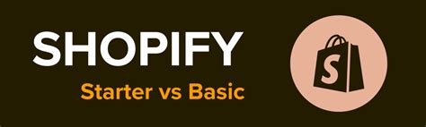 Shopify Starter Vs Basic Plan
