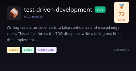 Test Driven Development Practice Test Driven Development Skillstore