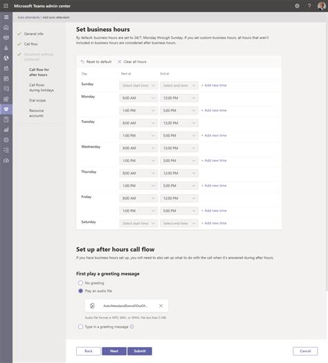 teams auto attendant and call queue icewolf blog