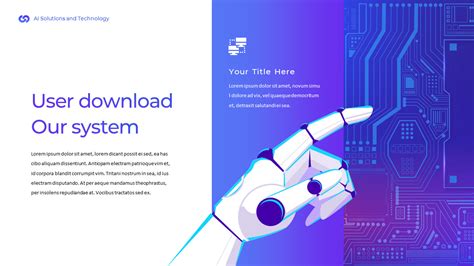 AI Solutions And Technology Google Slides Themes