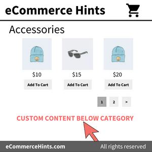 WooCommerce Show Custom Content Below Product Archive ECommerce Hints