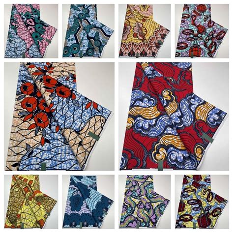 아프리카 왁스 프린트 원단 100 코튼 나이지리아 스타일 고품질 앙카라 가나 프린트 왁스 발행 소재 최신 6 야드 Aliexpress