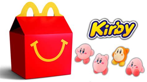 Mcdonalds Japan Launches Kirby Happy Meal Collection Happy Meal