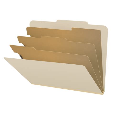 Custom Top Tab Classification Folders Legal Size