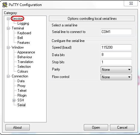 Access The CLI Via PuTTY Using A Console Connection On 300 And 500 Series Managed Switches Cisco