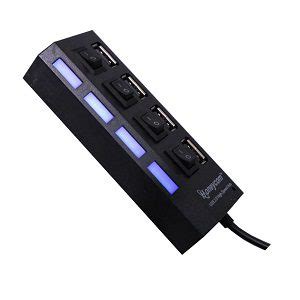 Honeycom Usb Hub Multi Usb Port Ports Usb Hub High Speed With On Off Switch Usb Splitter