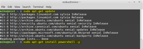 Install Powershell On Linux Mint Mike Tabor