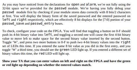 experiment step 2 design a tell all combinational