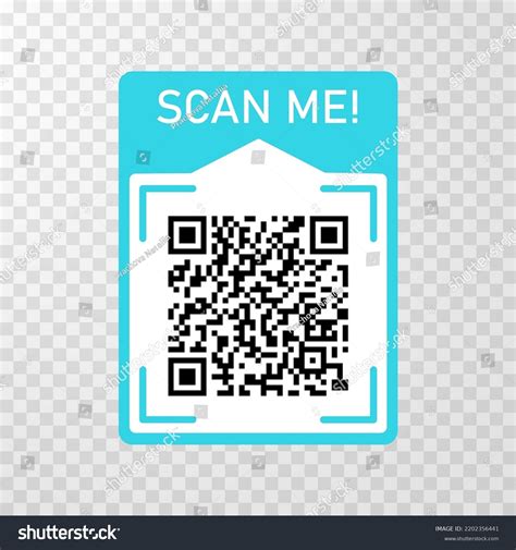 Scan Me Icon Qr Code Smartphone Stock Vector Royalty Free Shutterstock