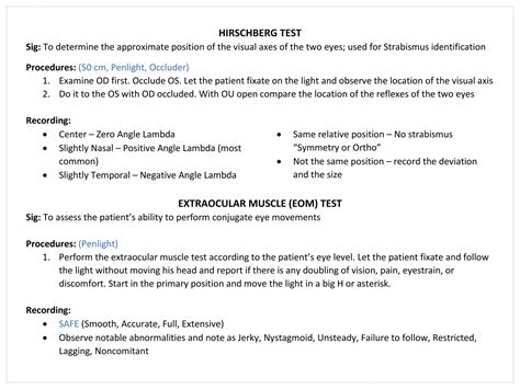 21 Steps With Preliminary Tests Optometry Pdf