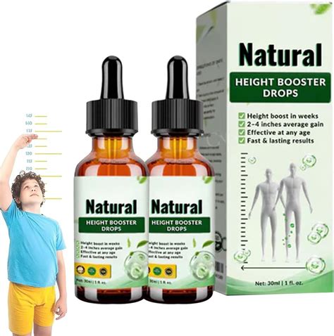 Cvreoz Natural Height Booster Drops Height Growth Supplement Natural