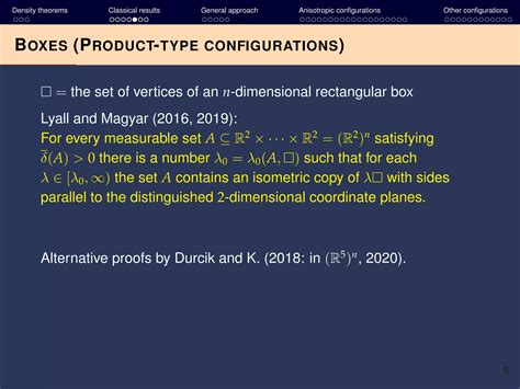 Density Theorems For Anisotropic Point Configurations