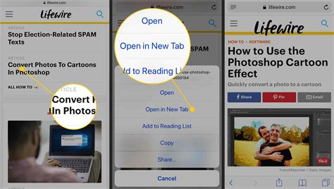 comment utiliser le navigateur web safari sur iphone commentouvrir blog