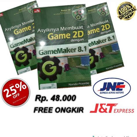 Jual Buku MEMBUAT GAME D Dengan Gamemaker Shopee Indonesia