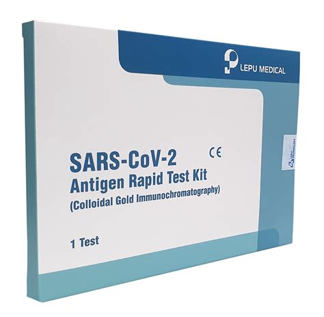 Lepu Medical Sars Cov 2 Antigen Rapid Test Kits For Self Testing