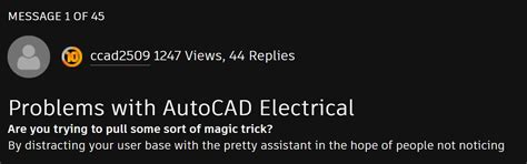 Problems With Autocad Electrical Autodesk Community