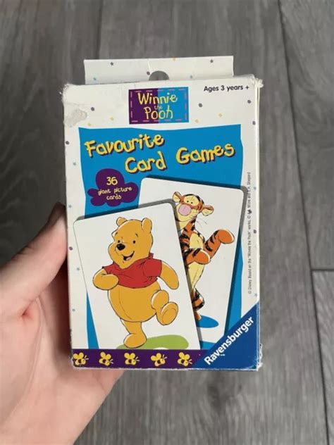 Winnie The Pooh Favourite Card Game 36 Giant Picture Cards Ravensburger