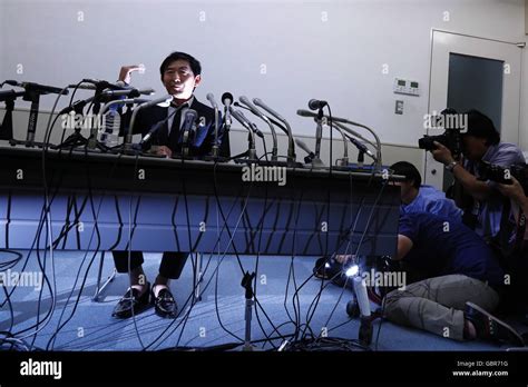 Japanese Actor And Television Personality Junichi Ishida Speaks During