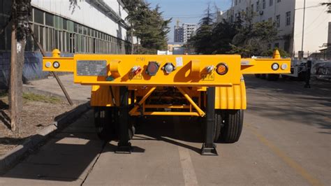 Cimc Container Chassis For Sale 20 Ft Container Chassis Price Cimc